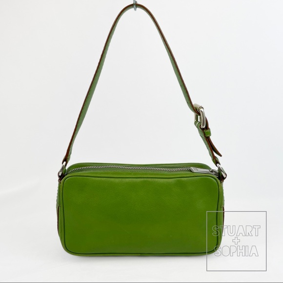 Michael Kors | Bags | Vintage 9s Y2k Leather Michael Kors Apple Green ...